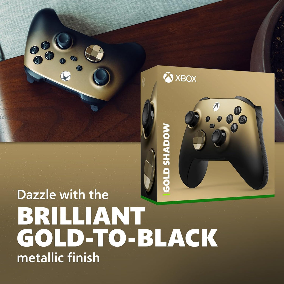 Control Xbox Series Original Inalámbrico - Gold Shadow – Soporte ...